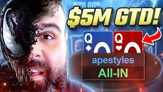 PokerTube - 📺 DEEP RUN in the $2,650 PKO The Venom! | $5,000,000 GTD