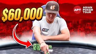 PokerTube - 📺 Flipping for the CHIP LEAD! HEART RACING Hand for 1.8 ...