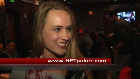 PokerTube - 📺 Golden Gates Casino HPT - Candice Collins Interview