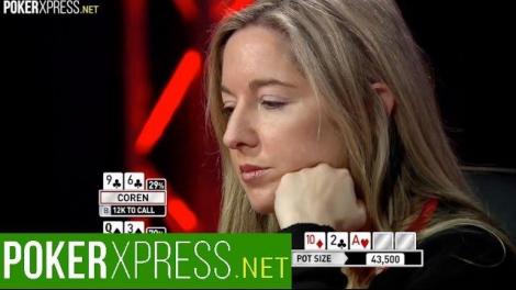 PokerTube - 📺 Vicky Coren and Raul Mestre In A Bluffing War