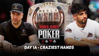 PokerTube - 📺 WSOP Main Event 2024 - Crazy Hands on Day 1a ft Michael ...