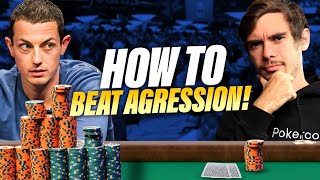 PokerVIP - 🎞️ How to deal with AGGRESSIVE PLAYERS! - Coaching Videos