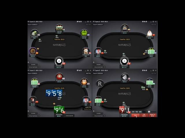 PokerVIP - 🎞️ Natural8 10nl Player Review: Jef147 - Coaching Videos